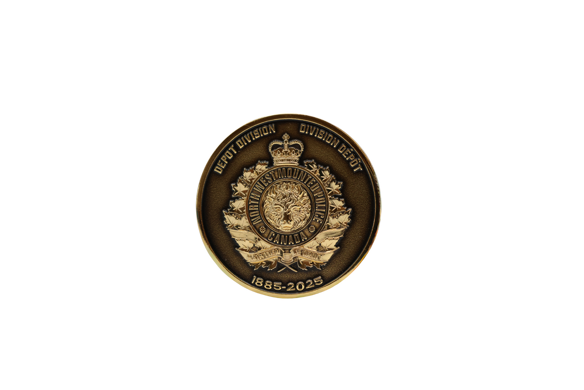 140 Years RCMP DEPOT CHALLENGE COIN – The Trading Post at Depot / Le ...