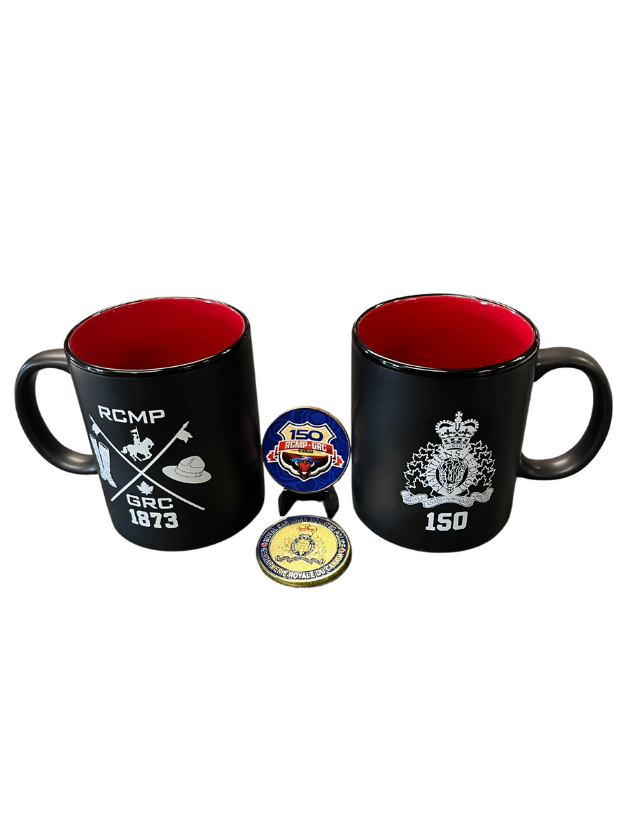 RCMP 150 MUG | CHALLENGE COIN COMBO – The Trading Post at Depot / Le ...
