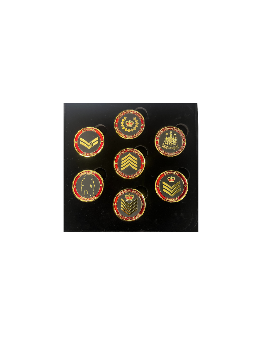 RCMP Rank Coin Set "Limited Stocks" “Get yours before they’re gone ...
