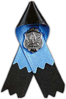 Police & Peace Officers’ Memorial Ribbon/le ruban commémoratif des pol ...