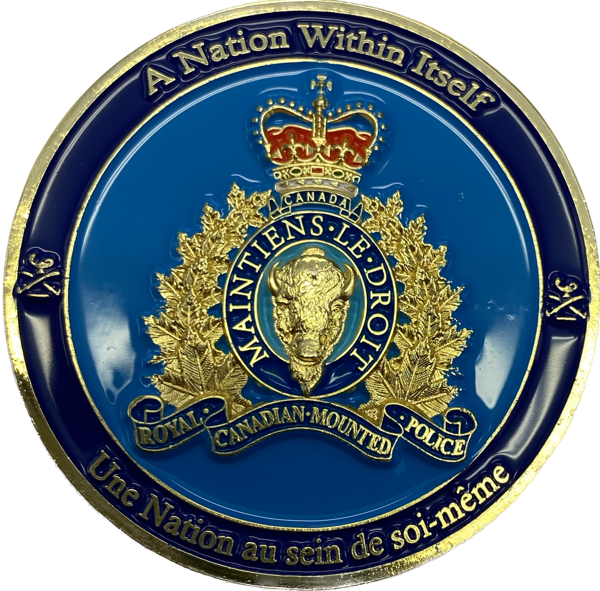CHALLENGE COIN BUFFALO DETACHMENT / PIÈCES DE DÉFI DÉTACHEMENT BISON ...
